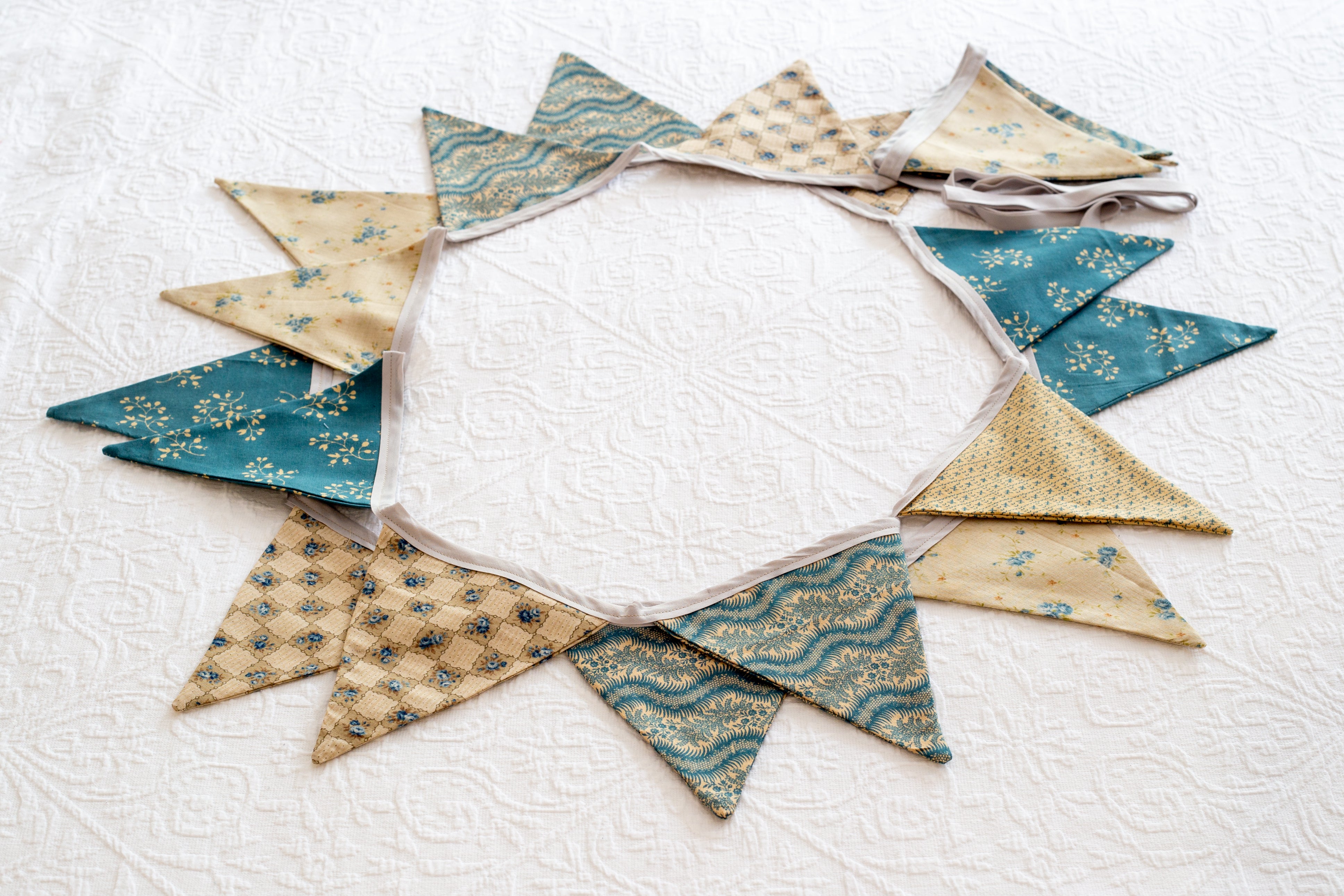 Handmade Bunting – Cotton and Clay