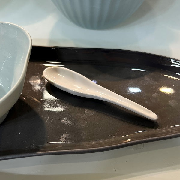 Flax Serve Spoon - Snow White – Cotton and Clay