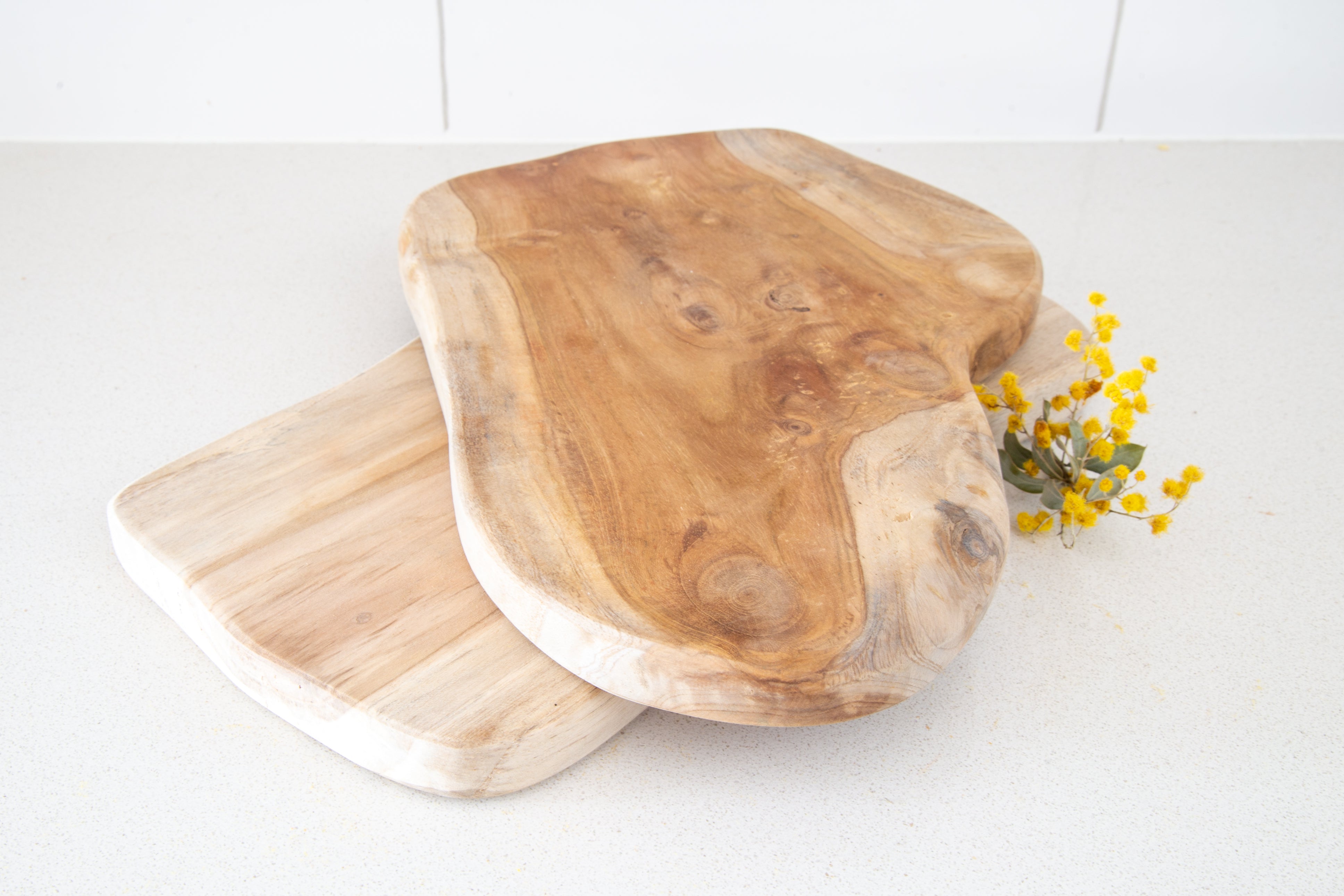 Teak Timber Serving Platter – Cotton and Clay